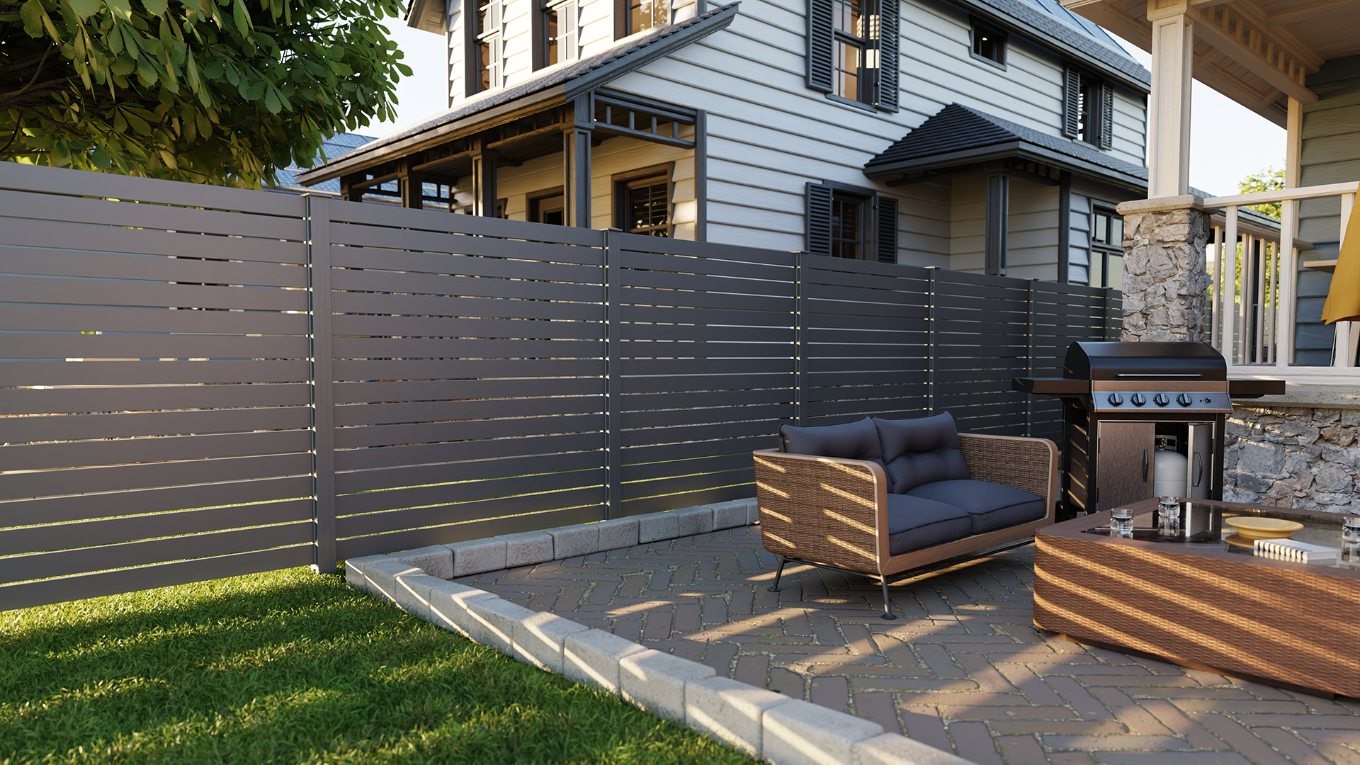 VIDUAL line 100 | Auminium Rechteckprofil 100x20 mm | 1000 mm | 1730 mm ...